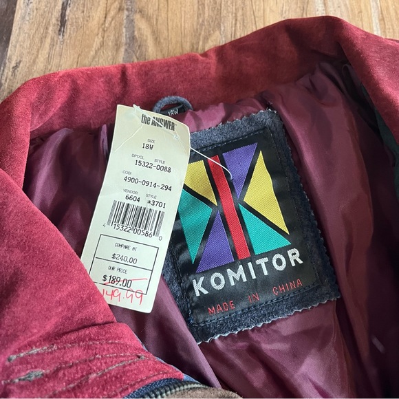 Komitor | Jackets & Coats | Komitor 8 W Genuine Leather Jacket ...